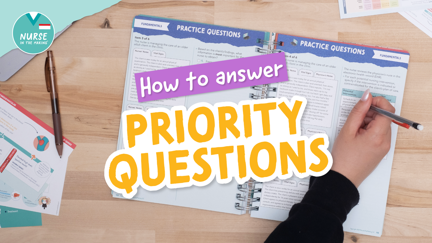 How to Answer Priority Questions – NurseInTheMaking
