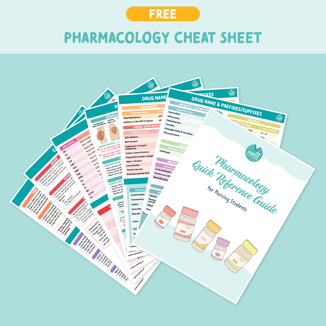 Free Study Guides – NurseInTheMaking