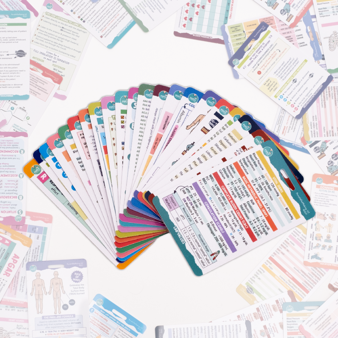 Clinical Badge Card Pack – NurseInTheMaking