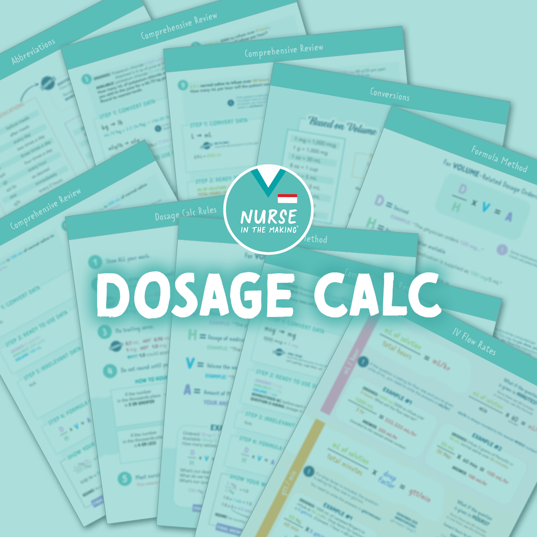 Dosage Calculation Study Guide – NurseInTheMaking