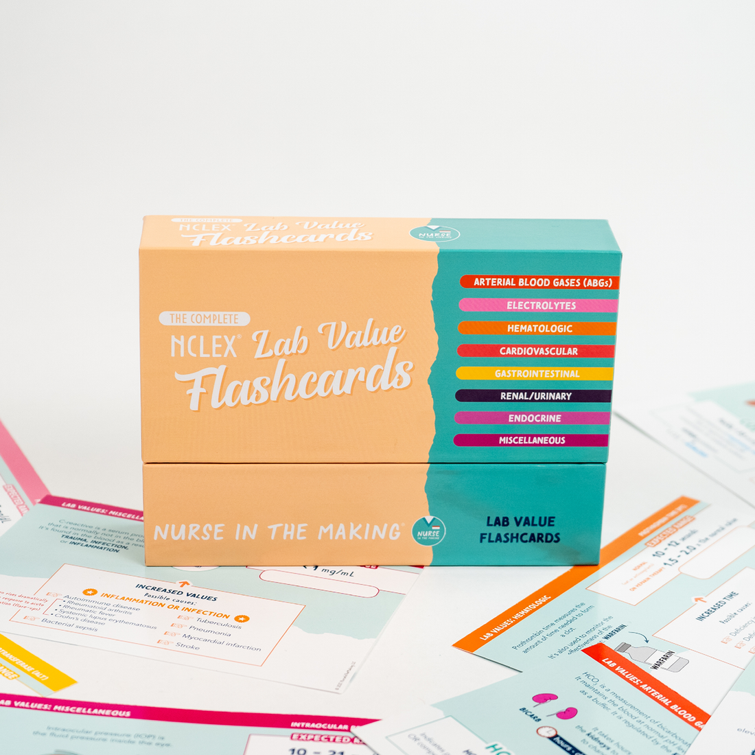 Lab Value Flashcards – NurseInTheMaking