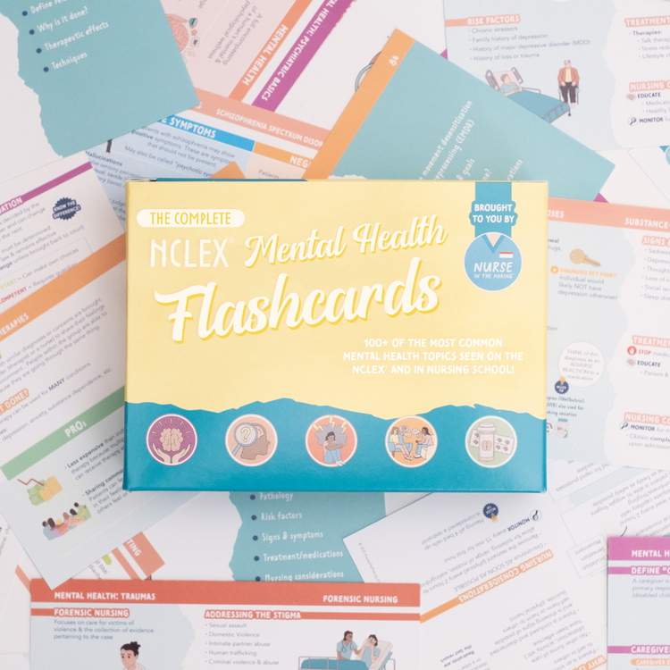 Mental Health Flashcards – NurseInTheMaking